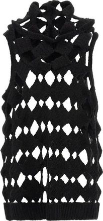 Rick Owens Sarutanya Tank Top - Femme - Tops - Noir - Taille: ONE Size