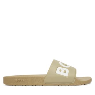 HUGO BOSS Pantoletten BOSS Aryeh 50536835 Hellgr&uuml;n