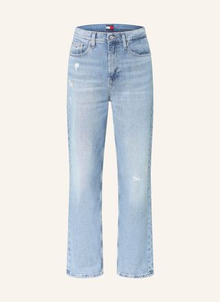 Tommy Jeans Straight Jeans Layla blau
