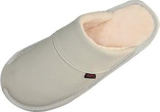 Generic Pantoufles dint&eacute;rieur antid&eacute;rapantes en Coton Chaud, Chaussures imperm&eacute;ables pour Femmes,Apricot,40 EU