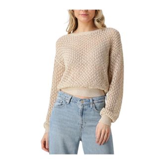 Aaiko Damen, Strickwaren, Beige, LGröße