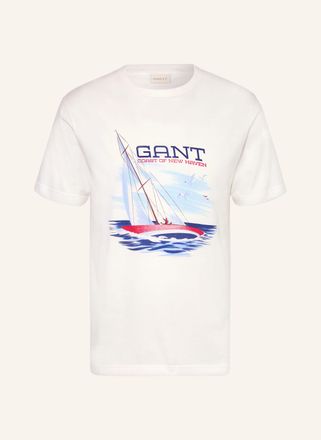 GANT T-Shirt weiss