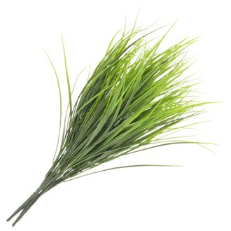 Amosfun 4 St&uuml;ck K&uuml;nstliches Gras Deko aus Realistischem Kunststoff Naturgetreue Gr&uuml;ne Pflanzen Universelle Wohnraum und Tischdekoration