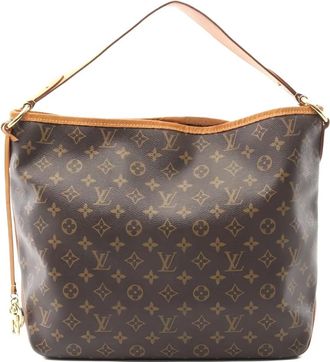 Louis Vuitton sac porté épaule Delightful MM - Brown