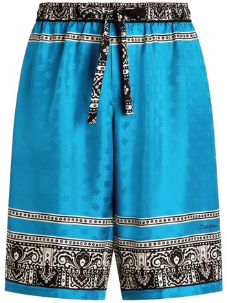Dolce & Gabbana Klassische Bermudas - Blau