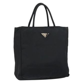 Prada Pre-owned Vintage Nylon Tote Bag - - Pre-owned - Damen - Schwarzk - ONE SIZE