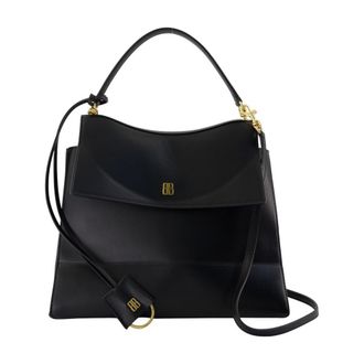 Balenciaga Womens Nano Shoulder Bag Black Lambskin