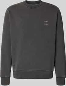 Sams&oslash;e & Sams&oslash;e Sweatshirt mit Logo-Print Modell JOEL