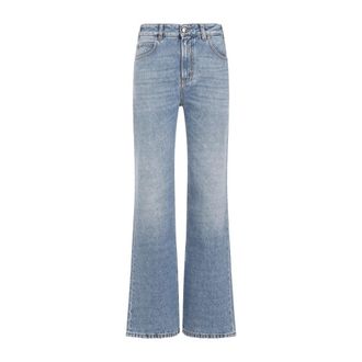 Chlo&eacute; Distressed Boyfriend Jeans - - Jeans - Damen - Blau - W27
