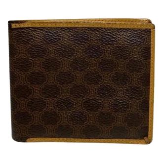Celine Portefeuille en cuir Pre-owned - Femme - Pre-owned - Brun - Taille: ONE Size