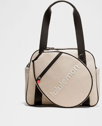 lululemon Sac pour petites raquettes 16,5L - Noir/Blanc