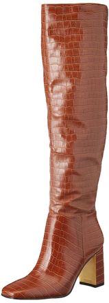 Guess WHITELISTED Damen Elandra Mode-Stiefel, braun, 36 EU