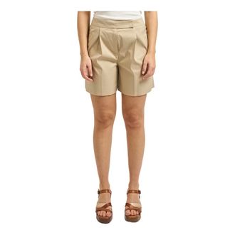 iBlues Femme, Shorts, Beige, Taille: 40 FR Calle Poplin Shorts