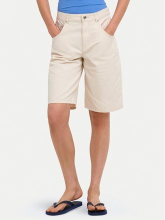 Only Bermudahose Mate 15374734 Creme Loose Fit
