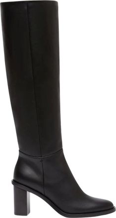 Max Mara Femme, Chaussures, Noir, Taille: 41 EU Stivali Alti in Pelle 80mm