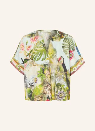 Angoor Angoor Blusenshirt Aus Leinen blau