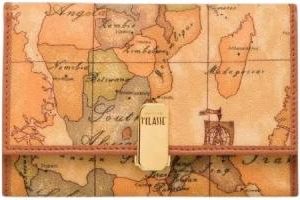 Alviero Martini 1A Classe Femme, Accessoires, Beige, Taille: ONE Size Portafoglio C Wallet