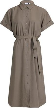 Vila Robe chemise longue ample