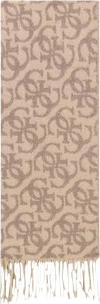 Guess Jacquard-Schal - - Accessories - Damen - Beige - ONE SIZE