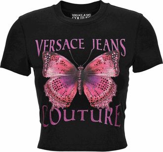 Versace T-Shirts und Polos - - Tops - Damen - Schwarzk - M