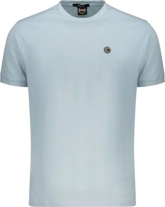 Colmar Homme, Tops, Bleu, Taille: 2XL T-shirt &agrave; Manches Courtes