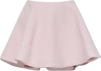 Ganni Femme, Jupes, Rose, Taille: 38 FR Peacoat Wool Circle Skirt