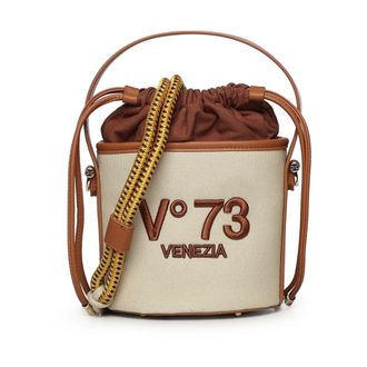 V&deg; 73 Femme, Sacs, Blanc, Taille: ONE Size Sac Seau Responsabilit&eacute;