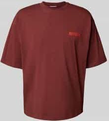 Review T-Shirt mit überschnittenen Schultern