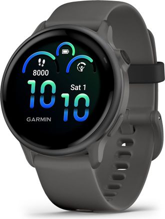 Garmin vívoactive 6 42mm (Amazon Exclusive) - Fitness-Smartwatch, 1,2-AMOLED-Touchdisplay, bis zu 11 Tage Akkulaufzeit, 80+ Sport-Apps, Trainingsoptionen, Ge