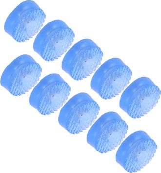 DOITOOL 10 Stück Transparente Selbstklebende Silikon möbelfüße rutschfeste Schutzpads für Stuhl Tischbeine Weiche Gummi bodenschoner Kratzfest für Hartböden i