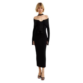 Jacquemus La Robe Doble - - Dresses - Damen - Schwarzk - M