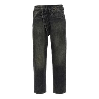 R13 Damen, Jeans, Schwarzk, W30Gr&ouml;&szlig;e