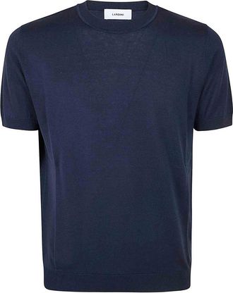 Lardini Pull Col Rond - Bleu