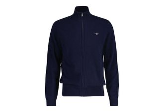 GANT Sweatshirt Herren Strickjacke Wolle
