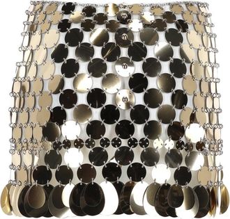 Paco Rabanne Gold Sequin-Embellished Skirt - Gold