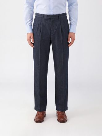 Jacob Cohen Straight-Fit Chino-Hose aus Baumwolle mit Bundfalten von