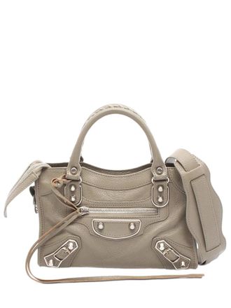 Balenciaga mini sac &agrave; main Motocross Giant 12 City (2010-2025) - Marron