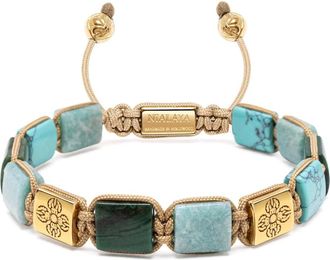 Nialaya Homme, Accessoires, Jaune, Taille: L Pacific Dorje Flatbead Bracelet