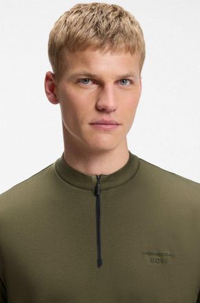 HUGO BOSS Poloshirt Porsche Spirit 70 Capsule Collection Premium Herrenmode Innovative Geruchskontroll-Technologie HEIQ MINT