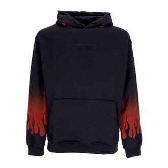 Vision Of Super Flames Hoodie Schwarz/Rot - - Sweatshirts & Hoodies - Herren - Schwarzk - L