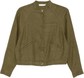 Jcsophie Femme, Blouses et Chemises, Vert, Taille: 34 FR Chemise &agrave; col rond