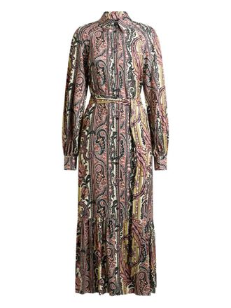 Etro robe-chemise &agrave; imprim&eacute; cachemire - Rose