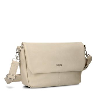 zwei Damen Handtasche Mademoiselle.M M60 Umh&auml;ngetasche 3 Liter breite Crossbody-Bag Magnetklappe Rei&szlig;verschluss inklusive Schl&uuml;sselband klassisch-elegante 