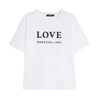 Max Mara Damen, Oberteile, Wei&szlig;, LGr&ouml;&szlig;e