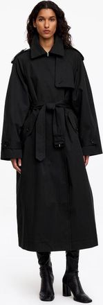 Arket Oversize-Trenchcoat -Schwarz