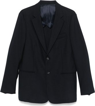 Emporio Armani Sakko mit fallendem Revers - Blau