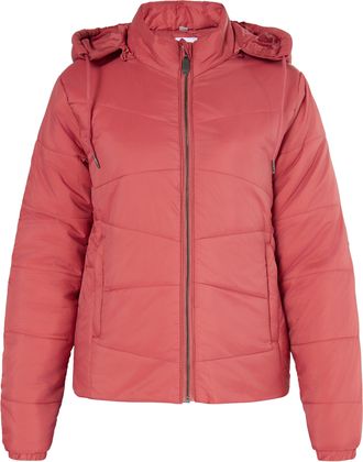 Usha leichte Steppjacke Damen Vintage Rot