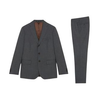 Brooks Brothers Grauer Anzug aus Schurwolle - - Suits - Herren - Grau - 2XL