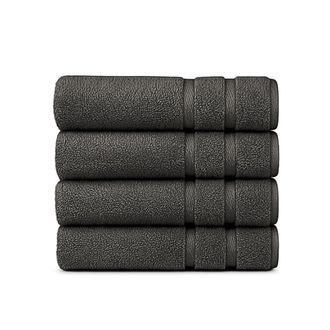 Egeria Prestige Handt&uuml;cher, 50x100 cm, Weiches und saugf&auml;higes Handt&uuml;cher Set f&uuml;r Bad, Dusche und den t&auml;glichen Gebrauch, 4 Pack, Stone
