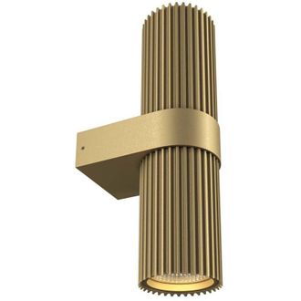 Maytoni Maytoni Dynamics Moderne Up & Down Wandleuchte Gold 2xGU10 Wei&szlig;er Schirm